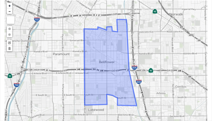 Bellflower Unified School District Map | School Zone Info & More